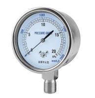 China YE/YEF Series SS316 Capsule Pressure Gauge 100Kpa Range -40°C to 80°C for Harsh Industrial Environments for sale