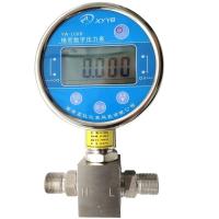 China 100Bar High Precision Digital Differential Pressure Gauge 100mm Display with 0.2% Accuracy and IP55 Rating for sale