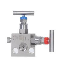 China 304 Stainless Steel Internal Thread Two Valve Group - 60 Mpa Max Pressure, 1/2'' Port Size for Instrument Integration for sale