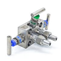 China SS316 3-Way Manifold Valve 60 MPa 1/2