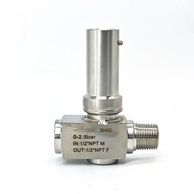 China WIKA 910.13 Stainless Steel Overpressure Protection Valve with 60 MPa Nominal Pressure and 100 MPa Safety Rating for sale