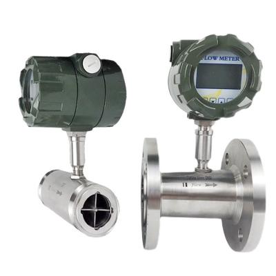 China Liquid Turbine Flowmeter DN25-DN200 with 0.2%-1.5% Accuracy for Water Oil Pipeline Measurement for sale