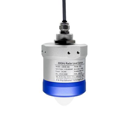 China 80GHz Radar Level Sensor with 3° Beam Angle and 5GHz Bandwidth for High-Precision Industrial Measurement for sale