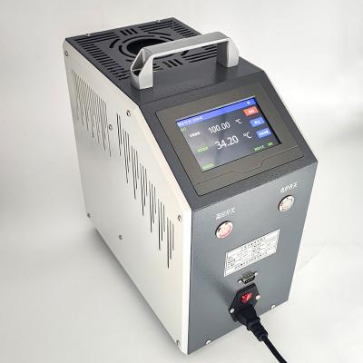 China XinYI382-150B Dry Block Temperature Calibrator -30℃ to 150℃ Range with 0.01℃ Resolution and 165mm Insert Depth for sale