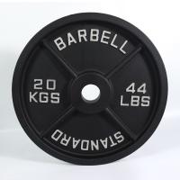China Unisex 20 kg 45 lbs Cast Iron Barbell Weight Lifting Plate for Gym Processing Painting for sale