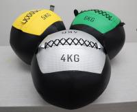 China 10KG Weighted Fitness Exercise Wall Ball for Durable Cross Fit Training and Home Gym for sale