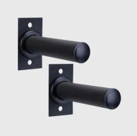China Wall Mounted Weight Plate Holder for Cross Fit Training and Weight Lifting Black for sale