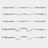 China Logo Customized Logo Availabled 1 Inch Straight Bar for Men's Bodybuilding at Home for sale