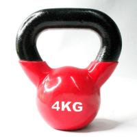 China Cast Iron Neoprene Dipping Training Vinyl Coated Exercise Kettlebell for Gym Fitness for sale