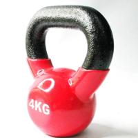 China Cast Iron Neoprene Dipping Training Vinyl Coated Exercise Kettlebell for Gym Fitness for sale