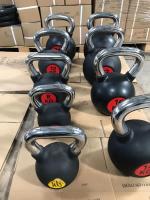 China Steel Kettlebell Rubber Coated Dumbbell for Gym Home for sale