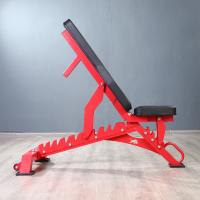 China Commercial Dumbbell Stool Adjustable Sawtooth Bench Fitness Chair Bench Large Weight Training Bench for sale
