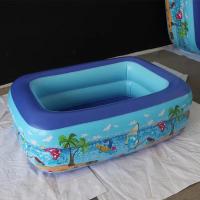 China Inflatable 3 Rings Kids Large Plastic Baby kids Play Swimming Pool for sale