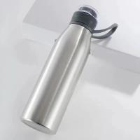 China Silver High Quality Custom Logo Color Outdoor Sports Cycling Bike Drink Water Bottle for sale