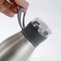 China Silver High Quality Custom Logo Color Outdoor Sports Cycling Bike Drink Water Bottle for sale