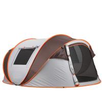 China 4 Person Easy Pop Up Tent Waterproof Automatic Setup 2 Doors-Instant Family Tents For Camping Hiking & Traveling for sale