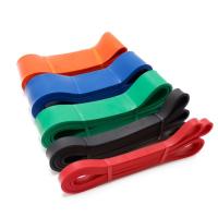 China Various Color 100% Natural Latex Yoga TPE Elastic Stretch Custom Resistance Bands Exercise Band for sale