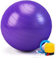 China 55cm 65cm 75cm Stability Pilates Fitness Gym Exercise Yoga Ball for Home Gym Core Training for sale