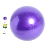 China Custom Anti Burst Fitness Pilates Ball PVC Resistant Balance Exercise Gym Ball 55cm 65cm 75cm Yoga Ball for sale