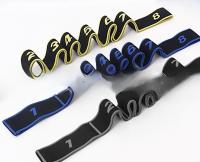 China Hot Sale High Quality Stretch Band Digital Segmented Elastic Resistance Band for sale