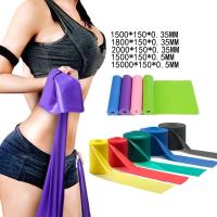 China Customized Logo TPE Yoga Exercise Stretching Fitness Resistance Band for Fitness for sale