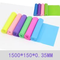 China Customized Logo TPE Yoga Exercise Stretching Fitness Resistance Band for Fitness for sale