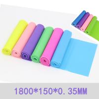 China Customized Logo TPE Yoga Exercise Stretching Fitness Resistance Band for Fitness for sale