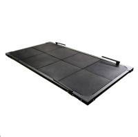 China Fitness Accessories Gym Equipment Weight Lifting Deadlift Platform Rubber Solid Wood Weightlifting Platform for sale