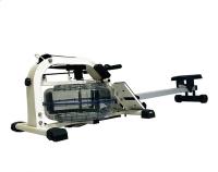 China Black Steel Intelligent Water Resistance Rowing Machine for Home Gym for sale