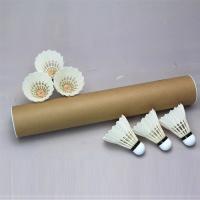 China Goose Feather Badminton Shuttlecock with 5g Weight and Customized Logo Availabled for sale
