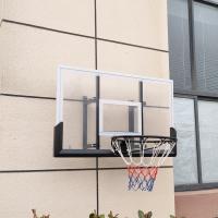 China 110 cm Adult kids wall mounted basketball hoop backboard and rim for sale