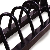China NO Foldable Steel Kettlebell Rack for Home Gym Multi Dumbbell and Weight Plate Storage for sale
