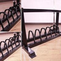 China NO Foldable Steel Kettlebell Rack for Home Gym Multi Dumbbell and Weight Plate Storage for sale