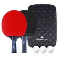 China Poplar Wood Bottom Hard Case Waterproof Table Tennis Racket Travel Bag Set with Customized Logo Printing for sale