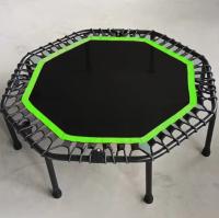 China Fitness Exercise Hex Trampoline Small Indoor Gymnastic Equipment for Adults and Kids for sale