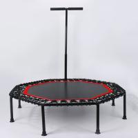 China Fitness Exercise Hex Trampoline Small Indoor Gymnastic Equipment for Adults and Kids for sale