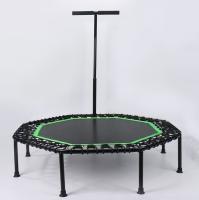 China Fitness Exercise Hex Trampoline Small Indoor Gymnastic Equipment for Adults and Kids for sale