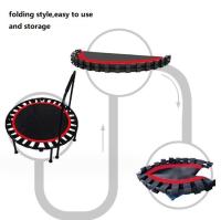 China Affordable Mini Trampoline for Home Gym Jumping Fitness and Handle Included for sale