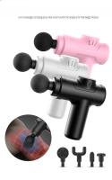 China 2023 New Portable Cordless Handheld Vibration Body Massager Deep Tissue Fascial Muscle Massage Gun for sale