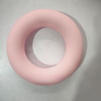 China Custom Logo Universal Silicone Dumbbell Fitness Ring for Yoga Pilates Strength Training for sale