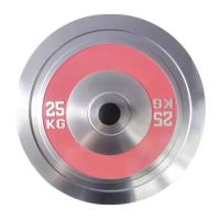 China Wholesale home gym equipment durable cheap calibrated steel barbell weight lifting plate for gym for sale