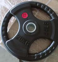 China 2 inch Grip Plate for Strength Training Weight Plates Set Universal Rubber in Home Gym for sale