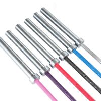 China Men's Strength Training EZ Curl Barbell with Bearings and Knurled Grip 1.8m Weight Bar for sale