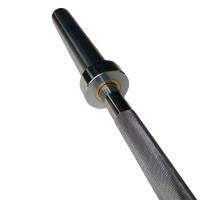 China 1000 lbs Weight Capacity Knurling Barbell Bar 2 inch Steel Bar for Strength Training for sale