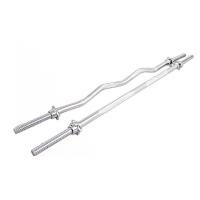 China 1000 lbs Weight Capacity Knurling Barbell Bar 2 inch Steel Bar for Strength Training for sale