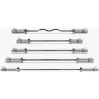 China 1000 lbs Weight Capacity Knurling Barbell Bar 2 inch Steel Bar for Strength Training for sale