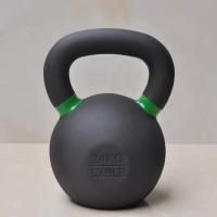 China Cast Iron Kettlebell Powder Competition Coated for Gym Home for sale