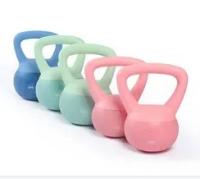 China Women's Purple PVC Kettlebell Ultimate Tool for Strength Training and Bodybuilding for sale