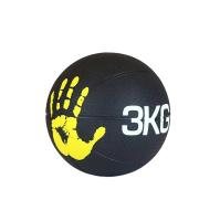 China Gym Rubber Soft Workout Fitness Training Medicine Ball 28cm Custom Logo Free Weights for sale