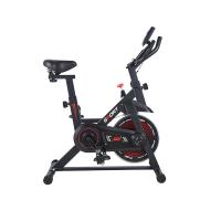 China Silent Portable Spin Bike Customized Logo and Steel Construction for Home Exercise for sale
